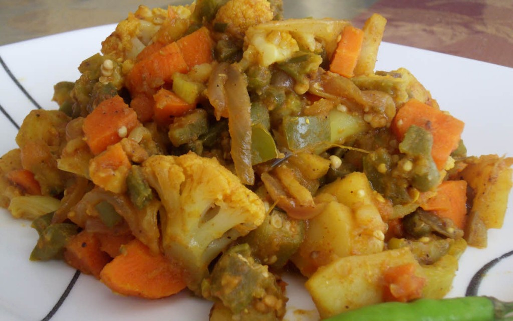 Annakut (Mixed Vegetables) - EZPZ Cooking