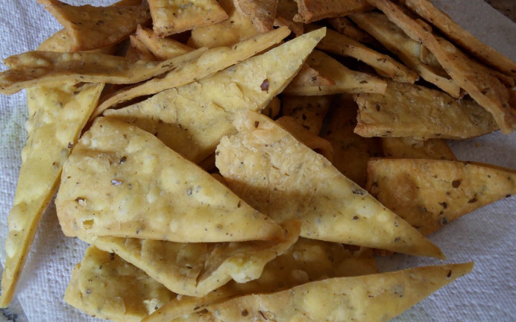 curry flavored papri papdi